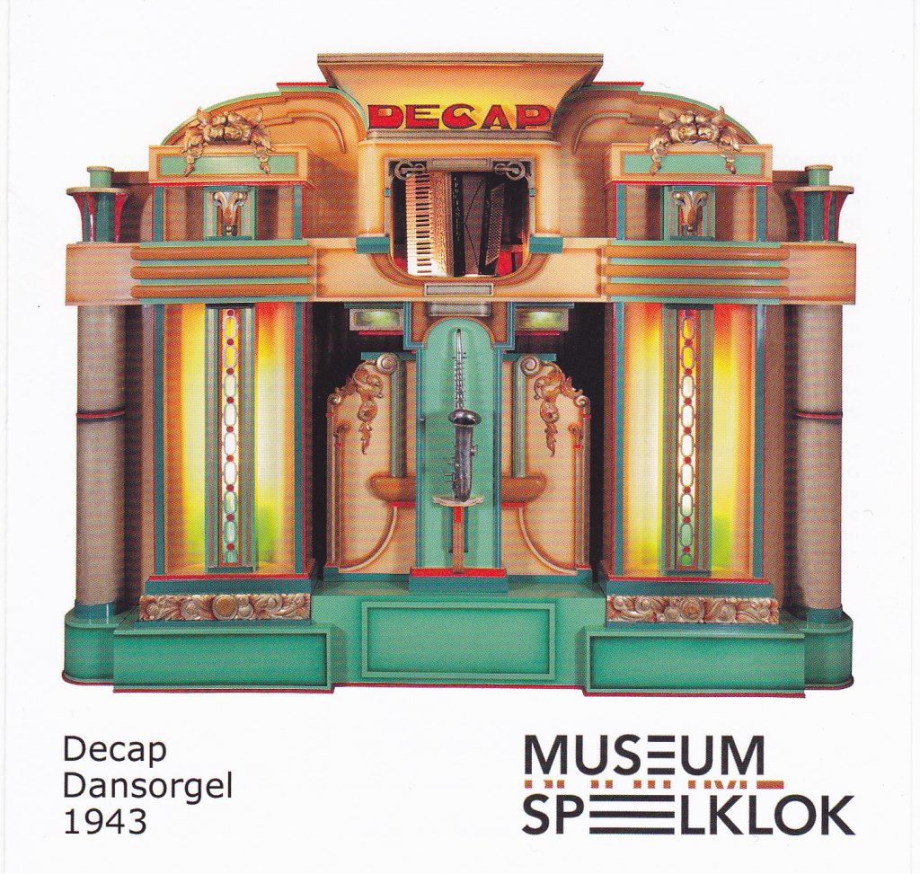Decap Dansorgel 1943 (Museum Speelklok) – Draaiorgel.info